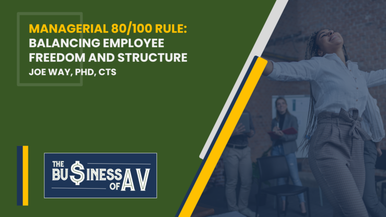 Managerial 80/100 Rule: Balancing Employee Freedom and Structure ...